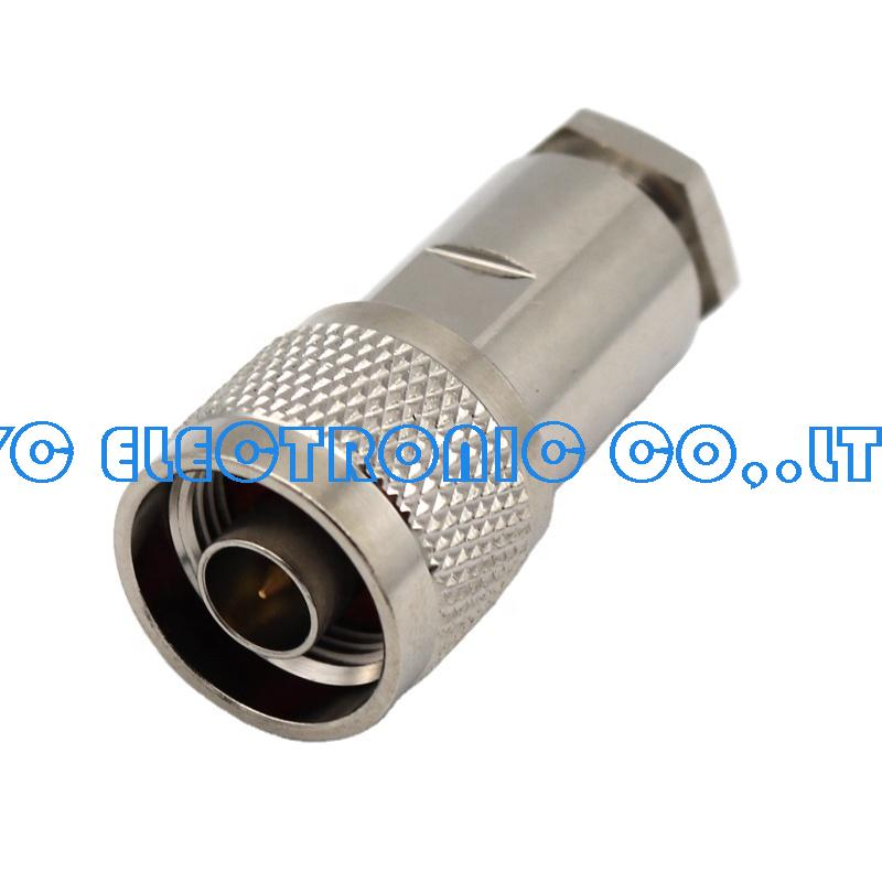 N Type Male to clam RG213 58 LMR200 400 RG59 Connector - www.jyc-elect.com